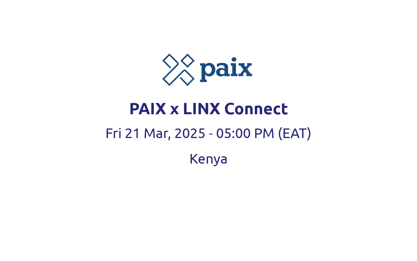 PAIX x LINX Connect